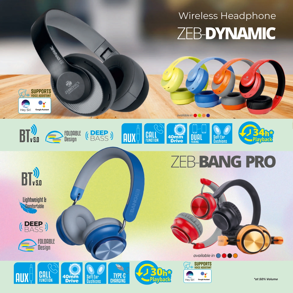 Zebronics ZEB Dynamic & ZEB Bang Pro – Green Roots