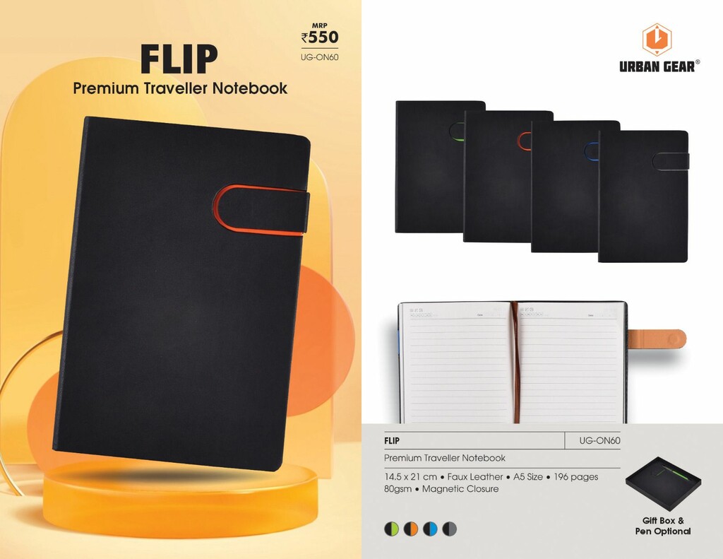 FLIP Premium Traveller Notebook – Green Roots
